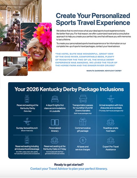 Kentucky Derby Client Flyer