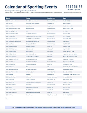 Register Your Travel Agency (+ Free Brochure) - Roadtrips