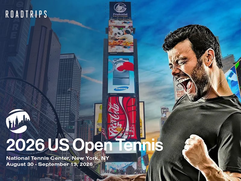 2026 US Open Tennis Travel Brochure - Roadtrips